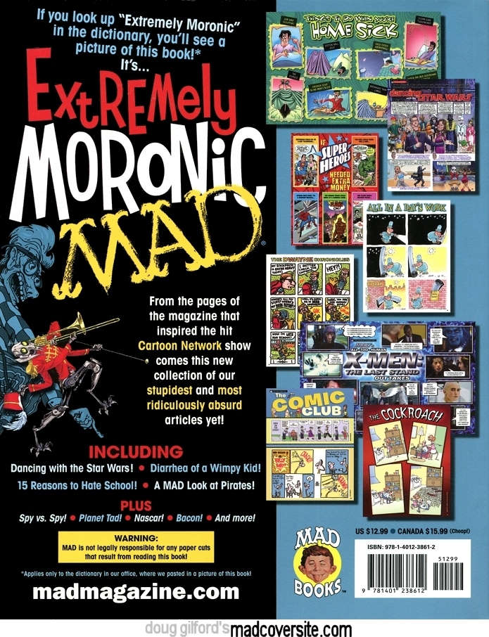 Doug Gilford's Mad Cover Site - Extremely Moronic Mad