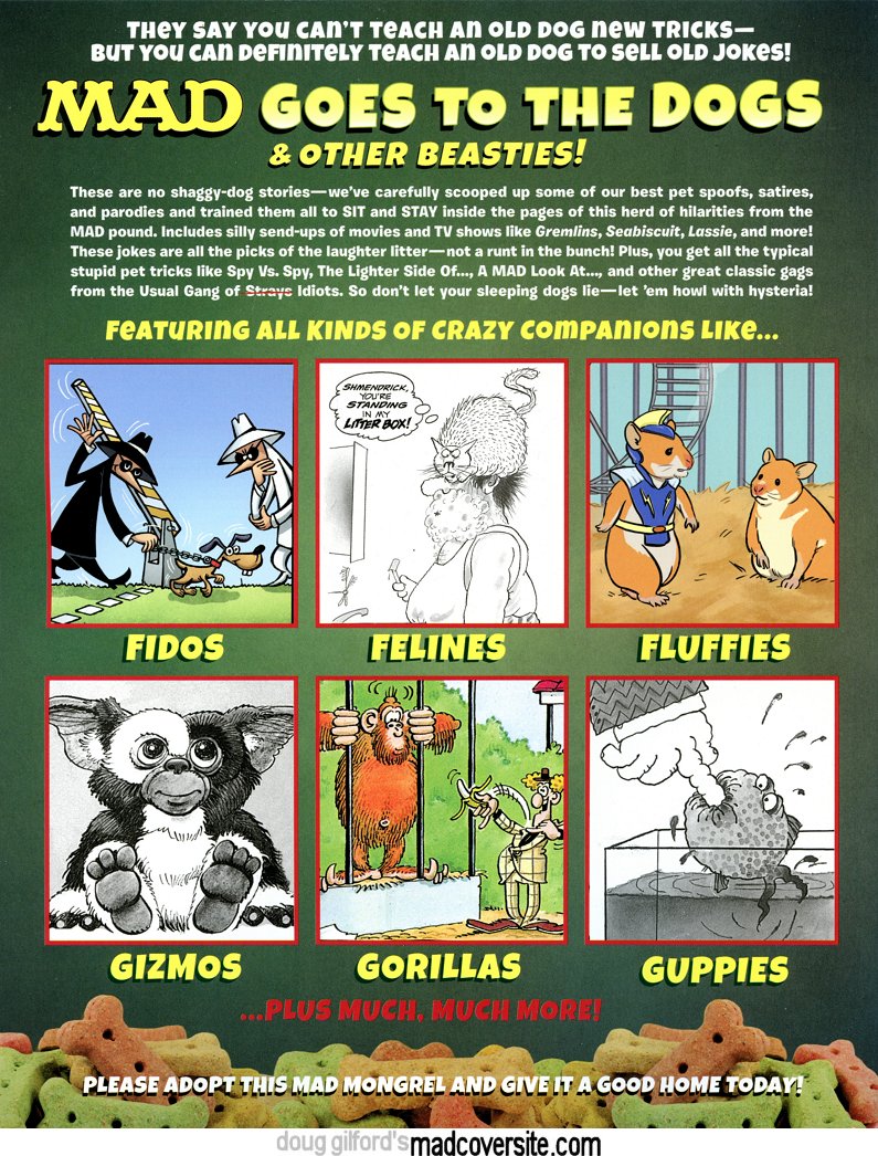 Doug Gilford's Mad Cover Site - Mad Goes to the Dogs - Special ...