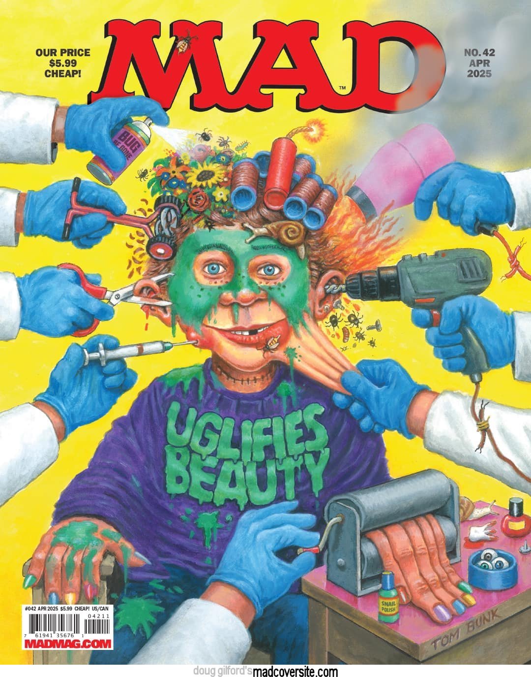 Doug Gilford's Mad Cover Site - Mad #42 (2025)