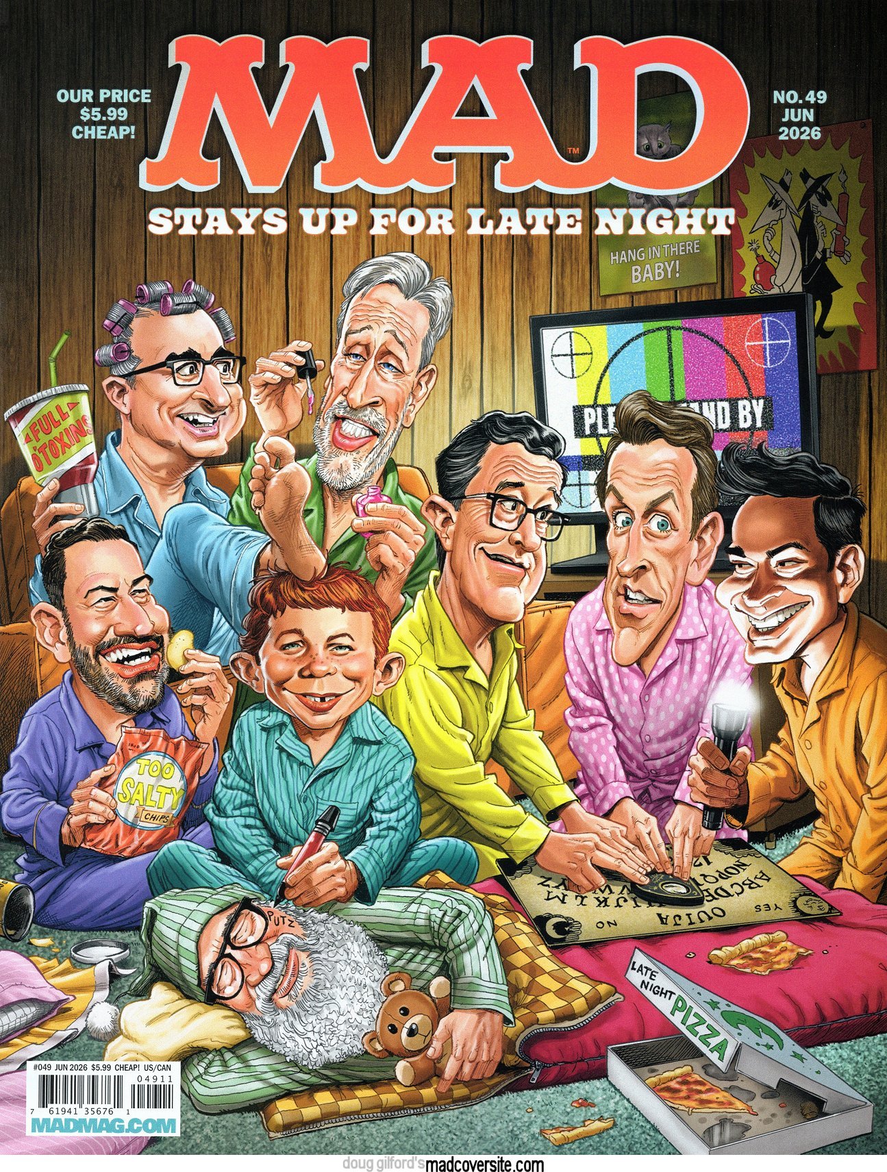 Doug Gilford's MAD Cover Site — MAD #49 (2026)