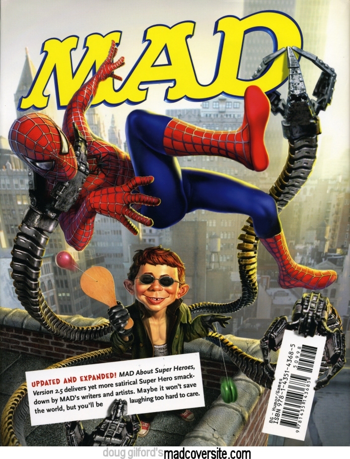 Doug Gilford's Mad Cover Site - Mad About Super Heroes - version 2.5
