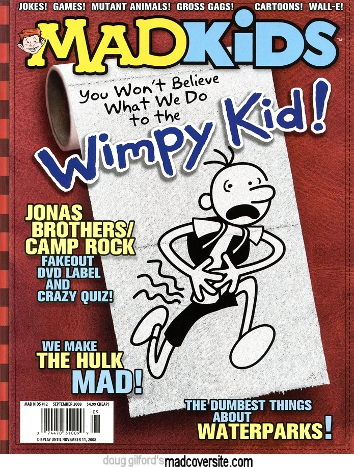 Doug Gilford's Mad Cover Site - Mad Kids #12
