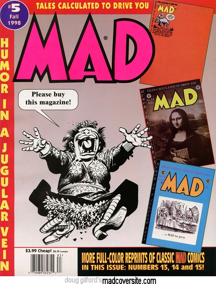 Doug Gilford's Mad Cover Site - Tales Calculated To Drive You Mad #5