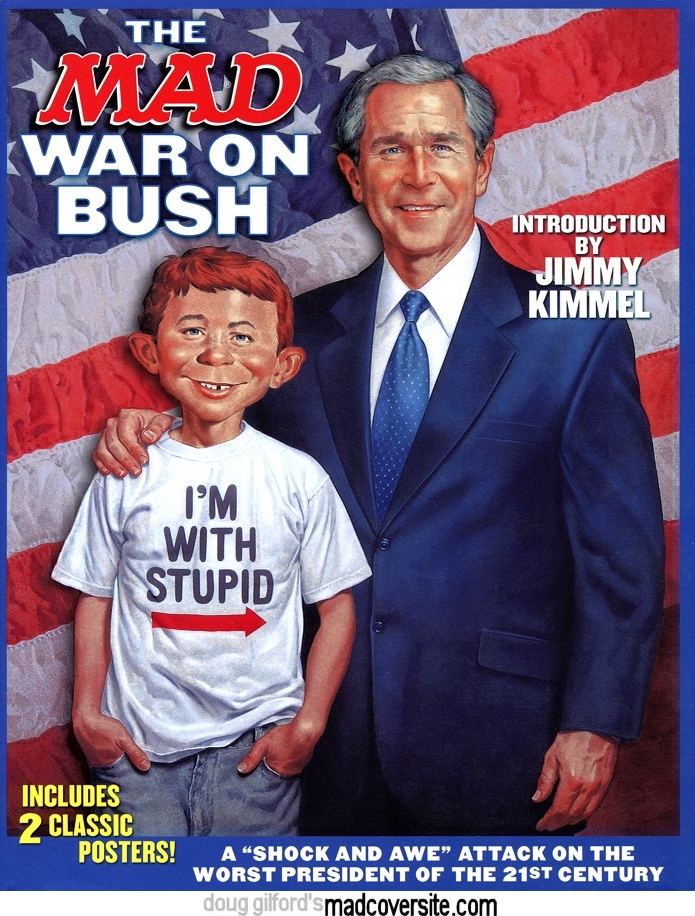 Doug Gilford's Mad Cover Site - The Mad War on Bush