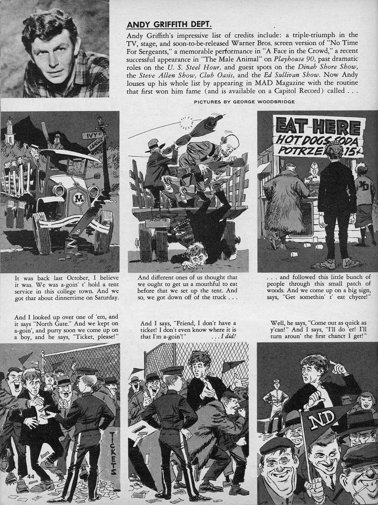 Doug Gilford's Mad Cover Site - What It Was, Was Football! - from Mad ...