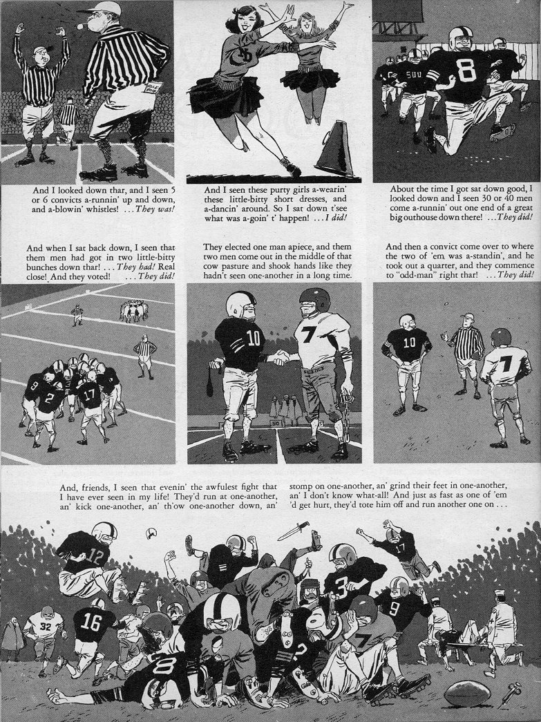 Doug Gilford's Mad Cover Site - What It Was, Was Football! - from Mad ...